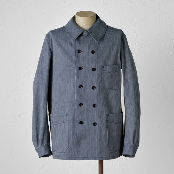 CHEMINOT COTTON INDIGO STRIPES – ANATOMICA NAGOYA