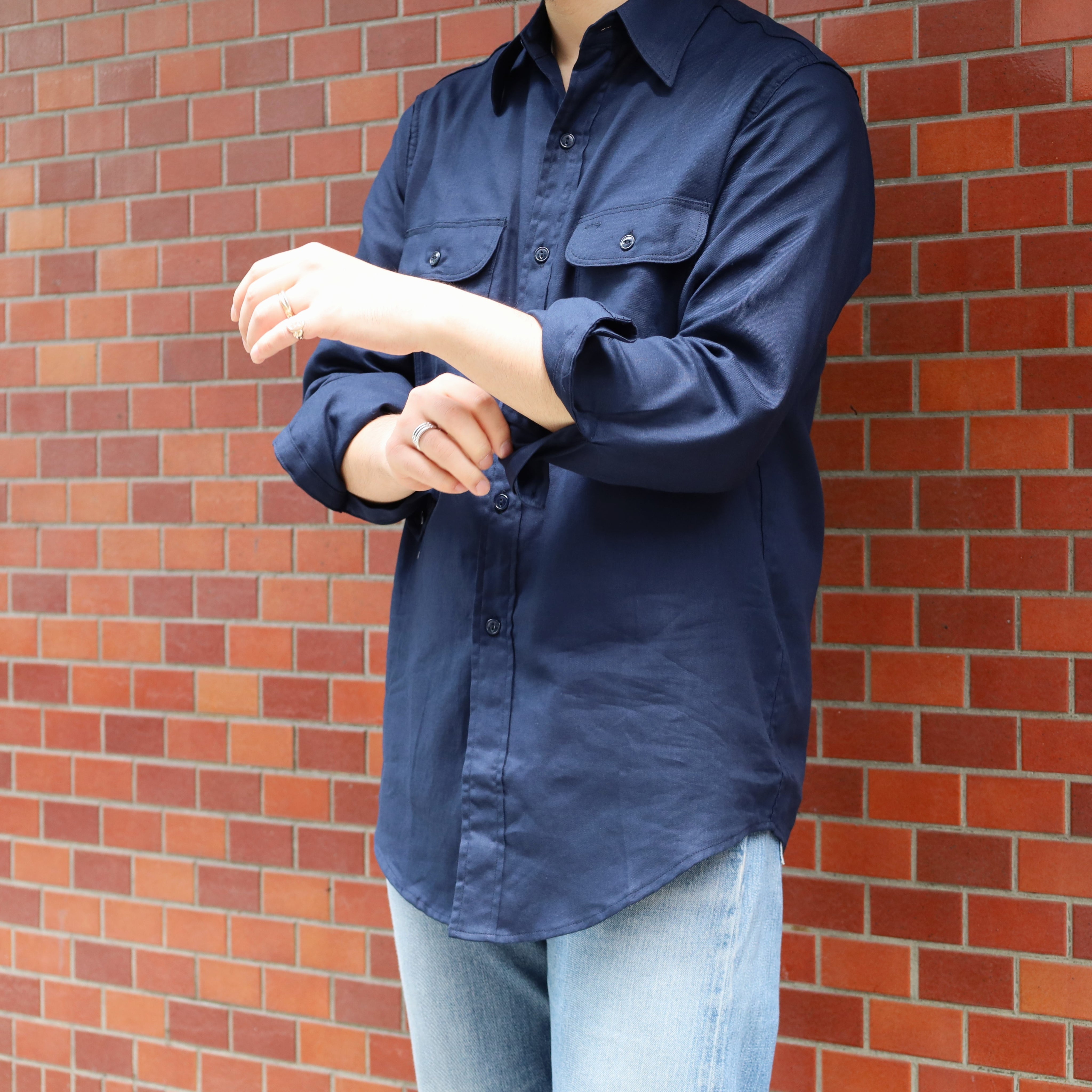 BIG A SHIRTS ARMY TWILL – ANATOMICA NAGOYA
