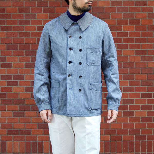 CHEMINOT COTTON INDIGO STRIPES – ANATOMICA NAGOYA