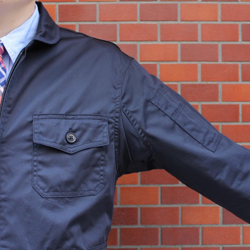 U.S. NAVY FLIGHT JACKET NAVY – ANATOMICA NAGOYA